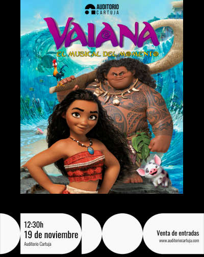 Vaiana, El Musical del Momento | Entradas El Corte Inglés